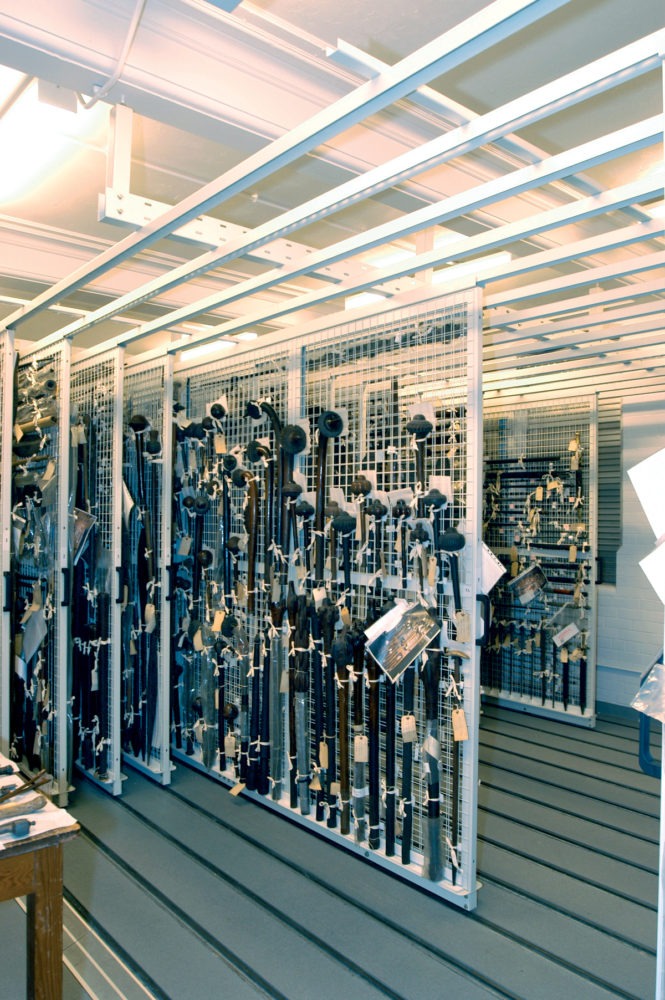 Picture Frame & Artwork Storage Rack: Invicta Mobile Shelving