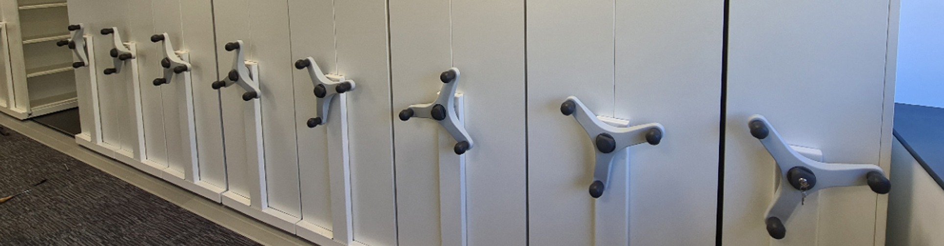 Healthcare Storage: Mobile Shelving