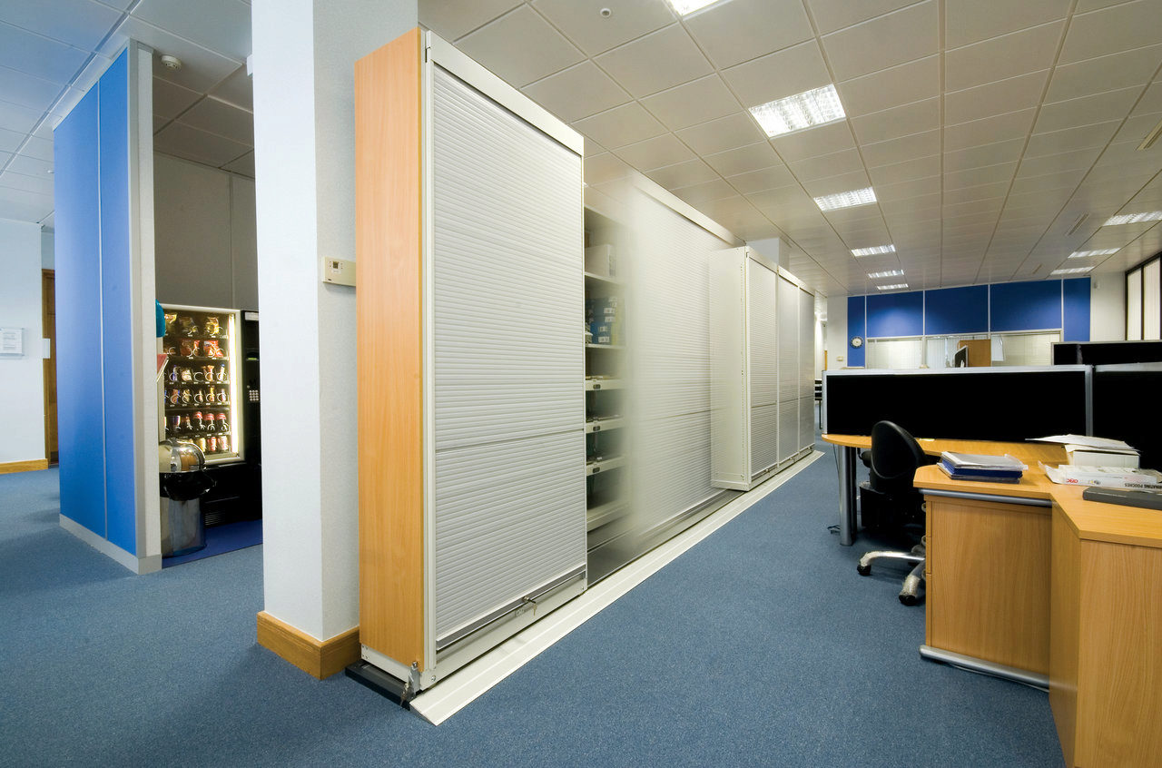 Sliding Shelves & Filing Systems on Tracks: Invicta